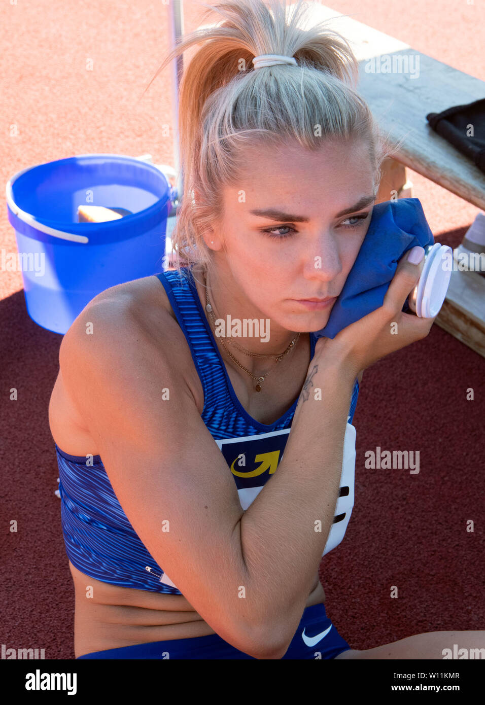 Ratingen, Germany. 29th June, 2019. Seven-player Ivona Dadic from ...