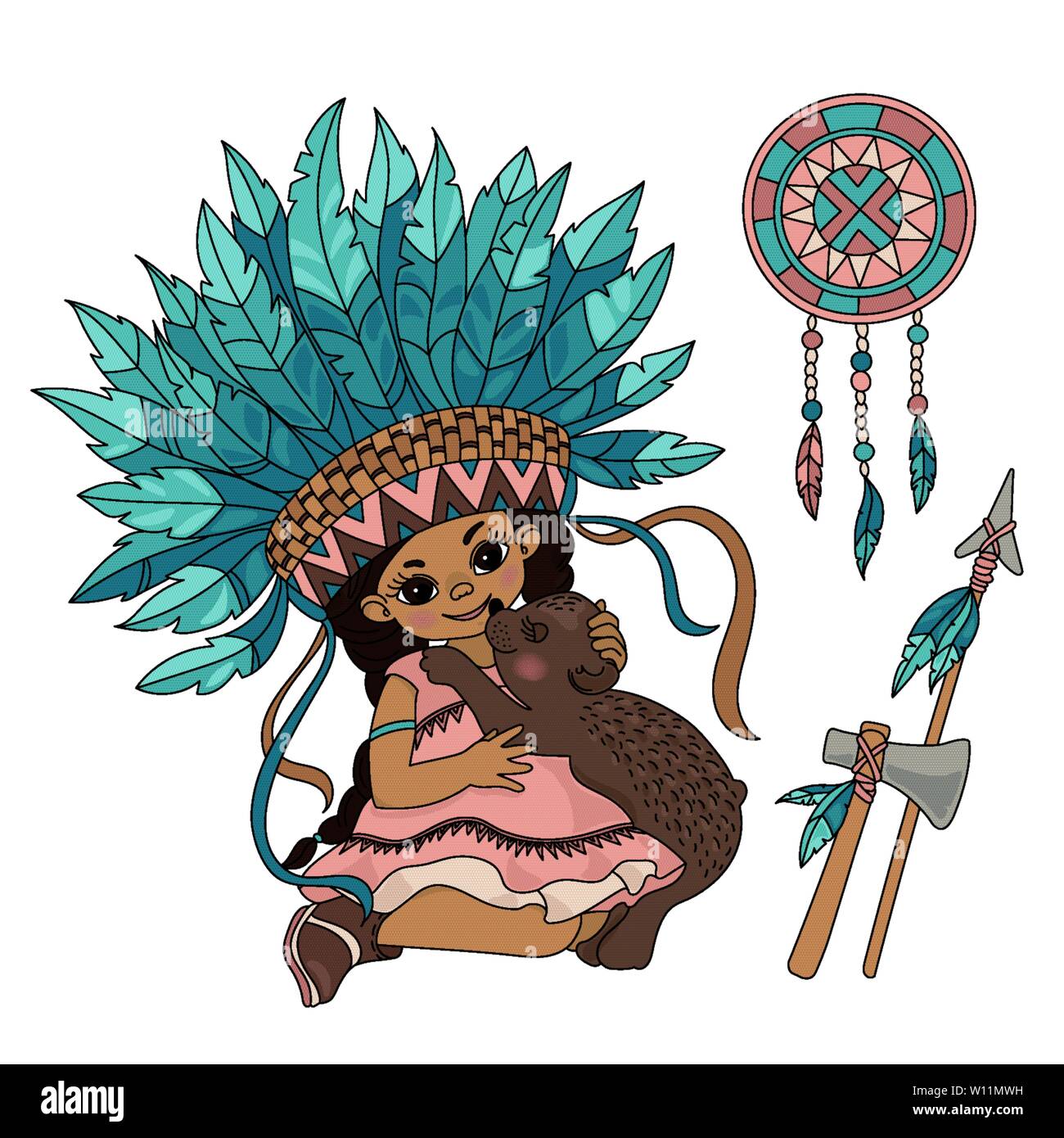 Tribal Princess Drawings