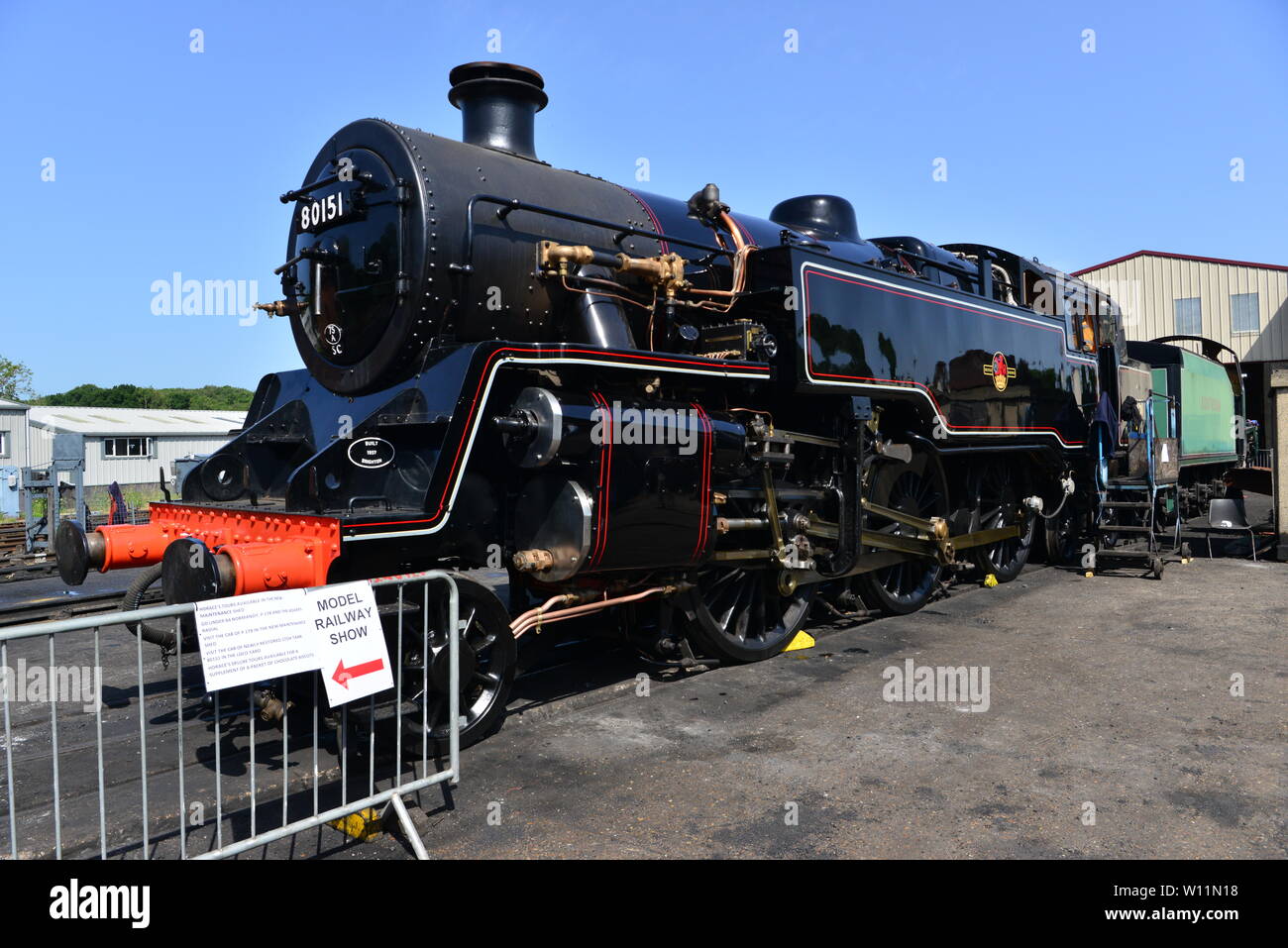 British Railways Standard Class 4MT 2-6-4 Tank Locomotive No.80151 ...