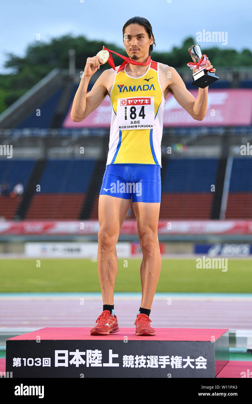 Takatoshi Abe, JUNE 29, 2019 - Athletics : The 103rd Japan Track ...