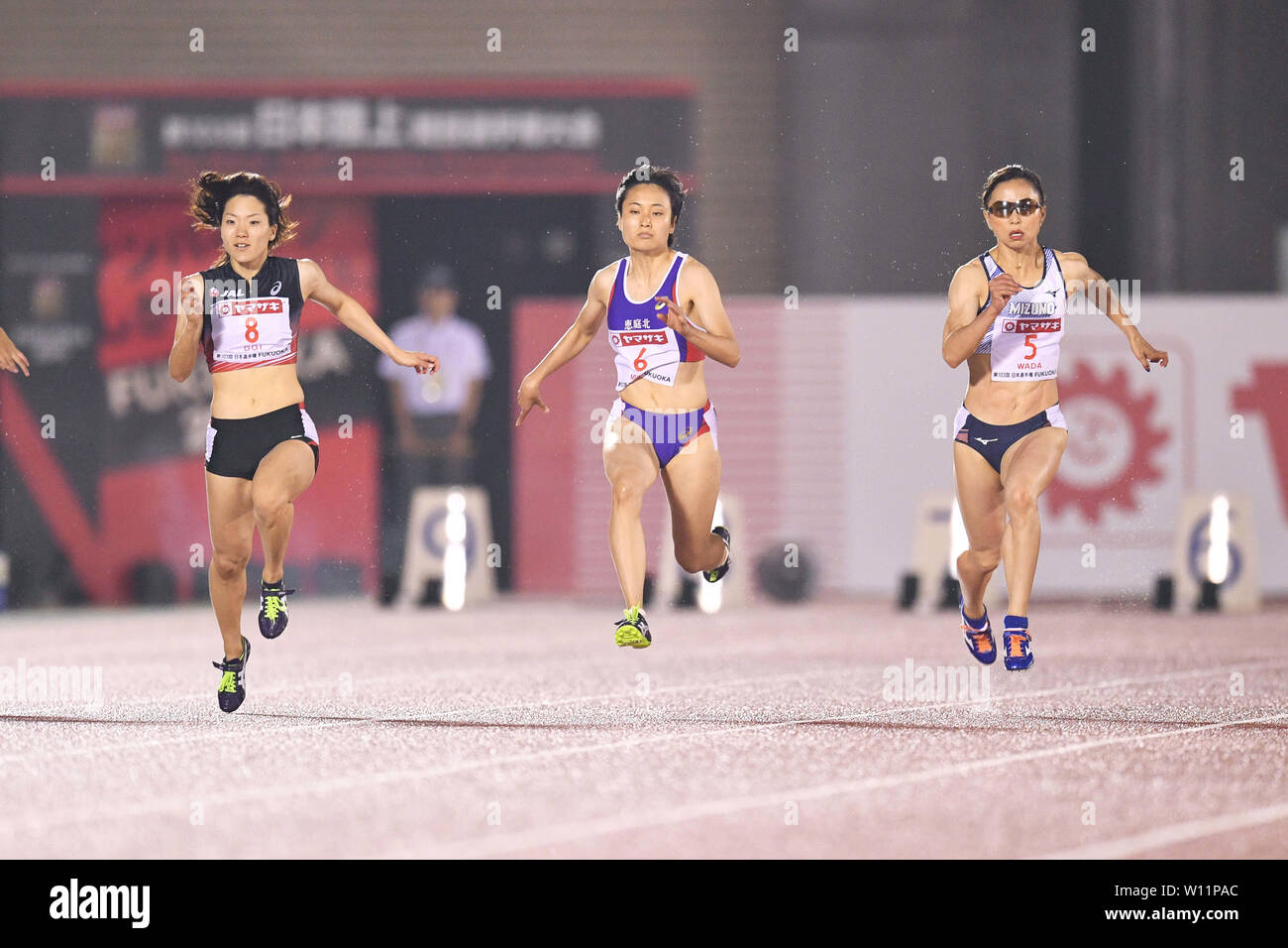 (L-R) Anna Doi, Midori Mikase, Maki Wada, JUNE 28, 2019 - Athletics ...