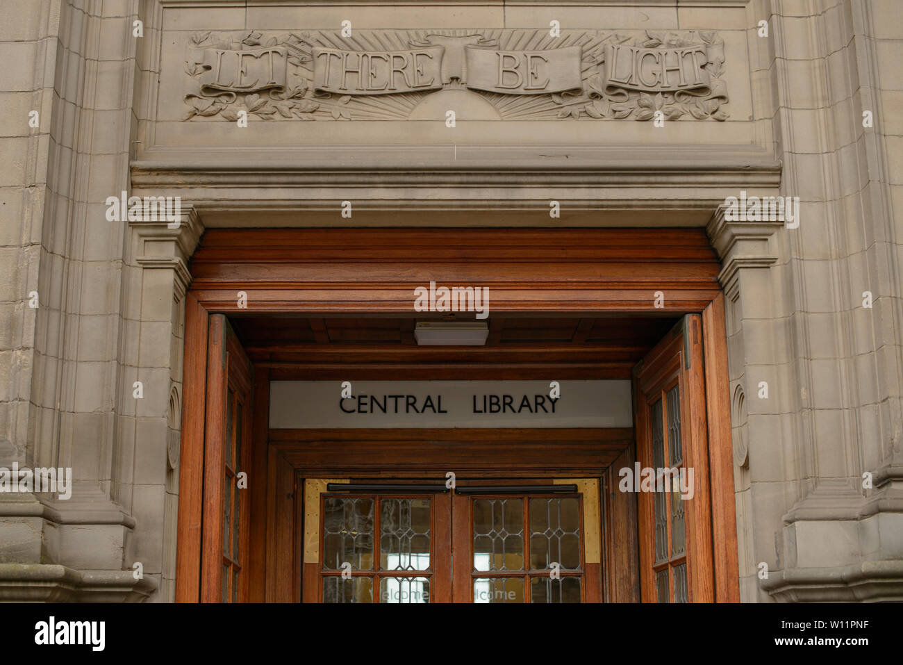 The Central Library in Edinburgh Old Town opened in 1890, funded by ...