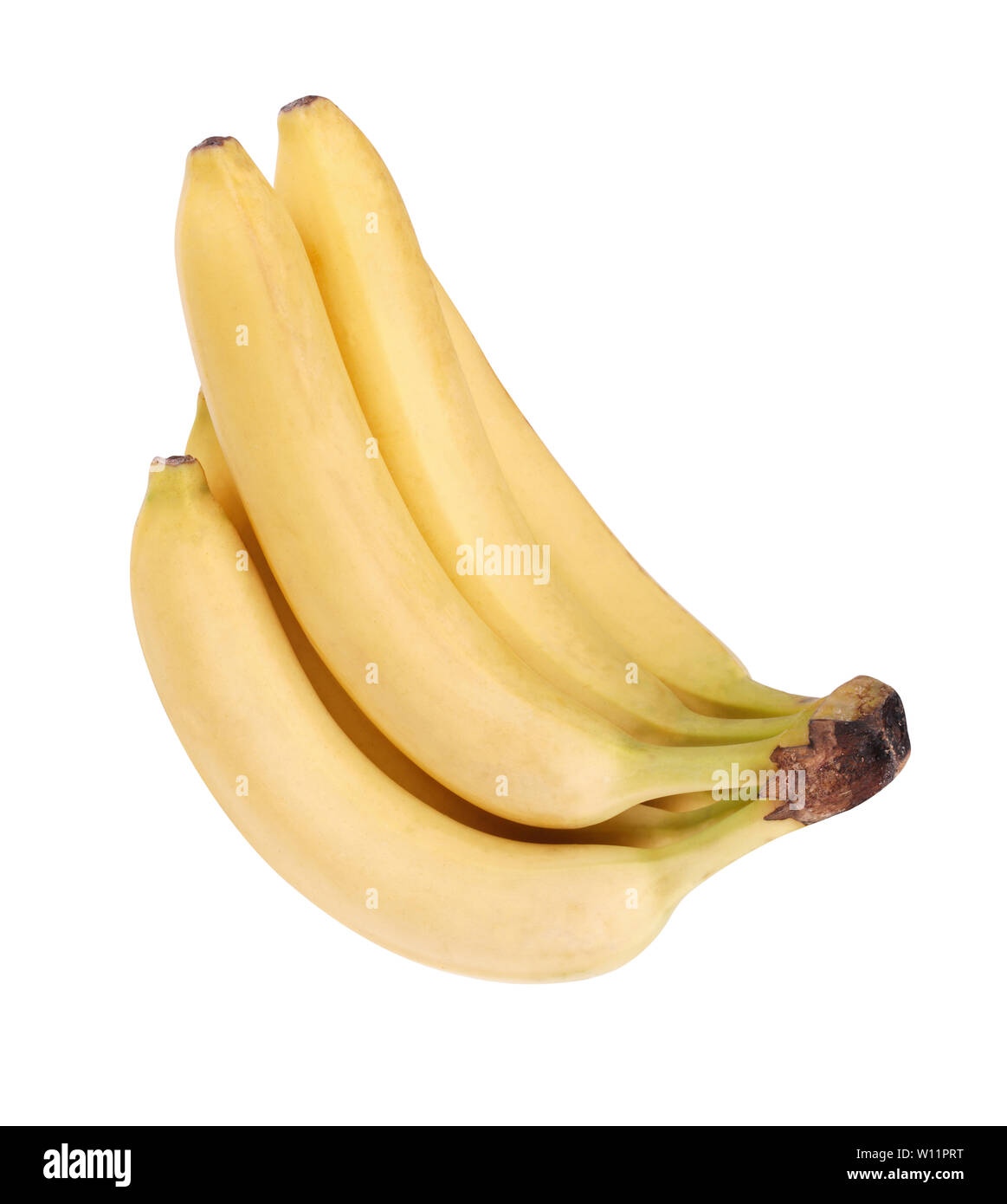 many yellow banana isolated Stock Photo - Alamy