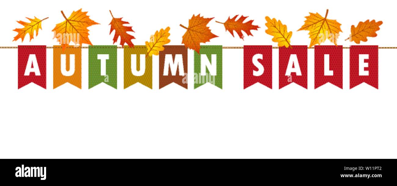 Red foliage autumn banner Cut Out Stock Images & Pictures - Alamy