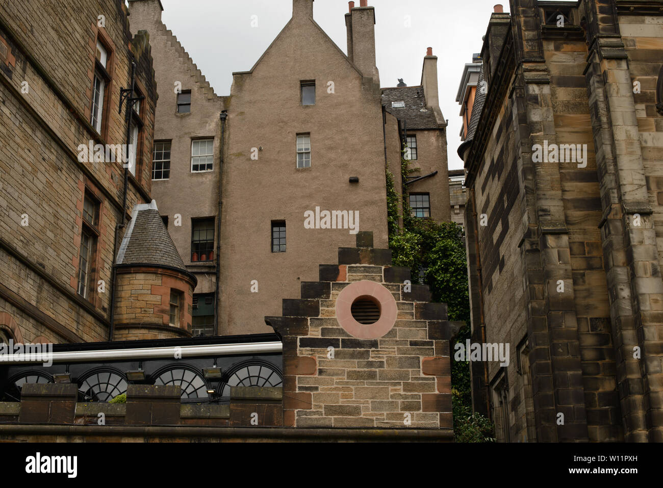 The old meets the new. A pleasing blend of architectural styles in ...