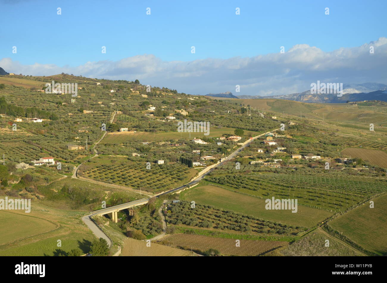 City of Sambuca, Sicily Stock Photo - Alamy
