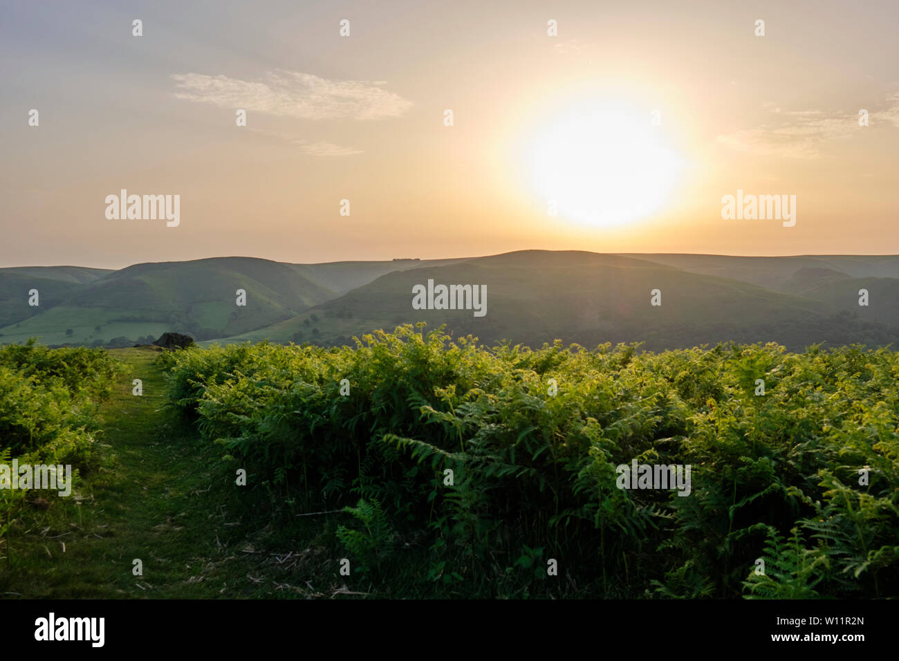 Top of the long mynd hi-res stock photography and images - Alamy