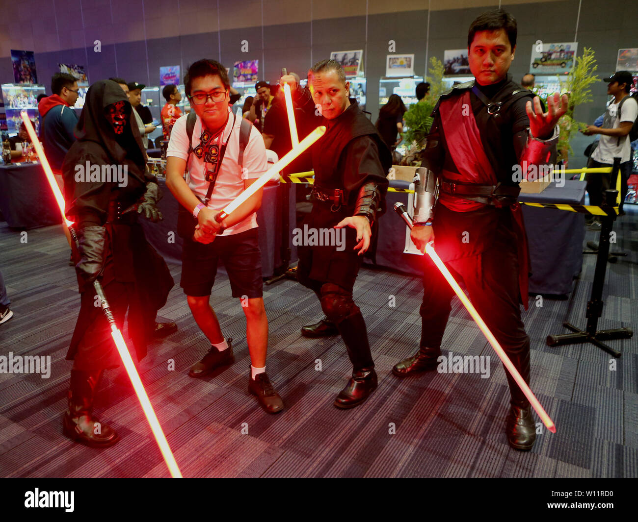 Pasay, Philippines. 29th June, 2019. Cosplayers participate in the 2019 ...