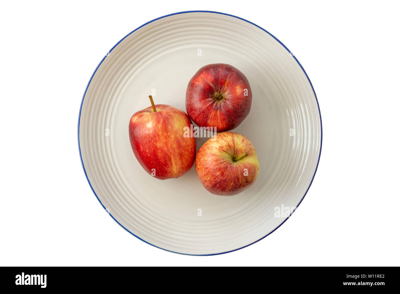 Eat well plate Cut Out Stock Images & Pictures - Alamy