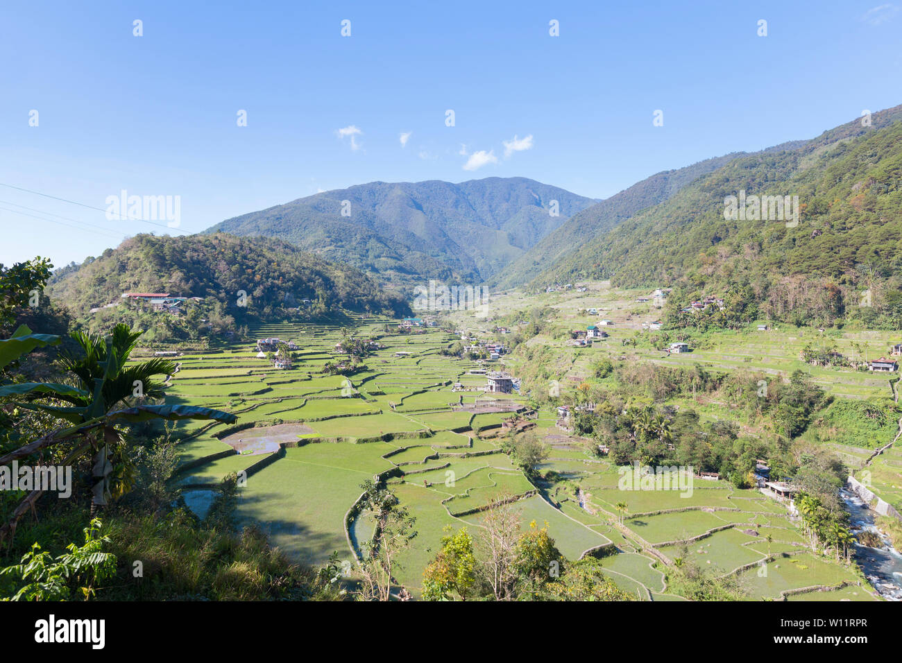 Hapao rice terraces, near Banaue, Philippines Stock Photo - Alamy