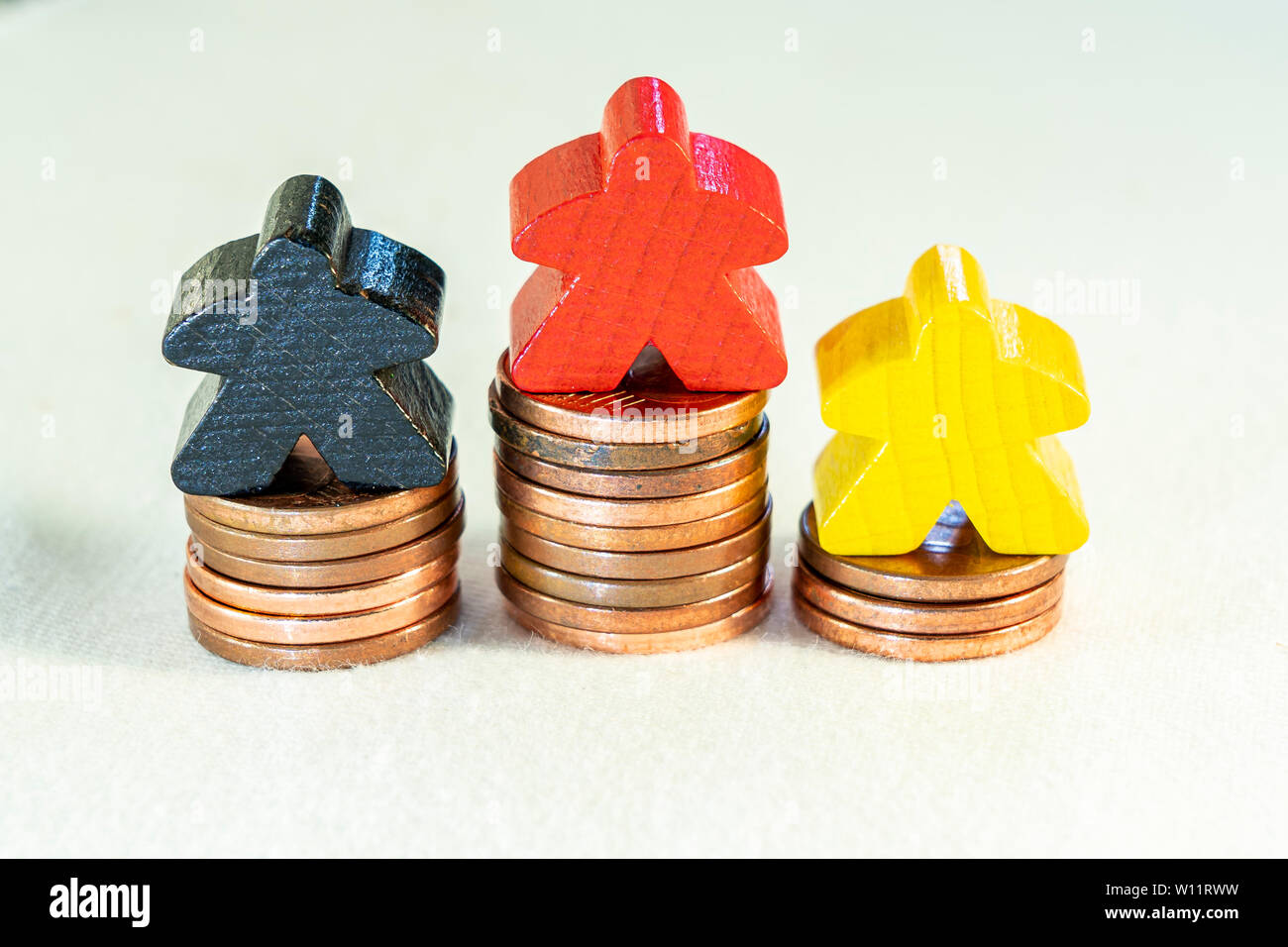 illustration of Financial success Stock Photo - Alamy