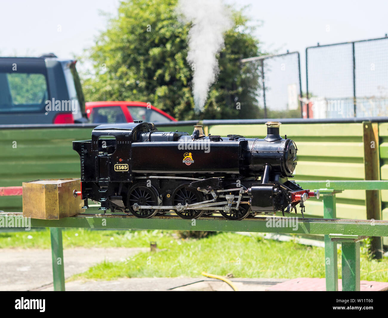 Miniature steam train hi-res stock photography and images - Alamy