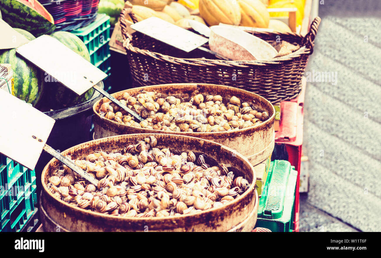 Sicily street food oyster hi-res stock photography and images - Alamy