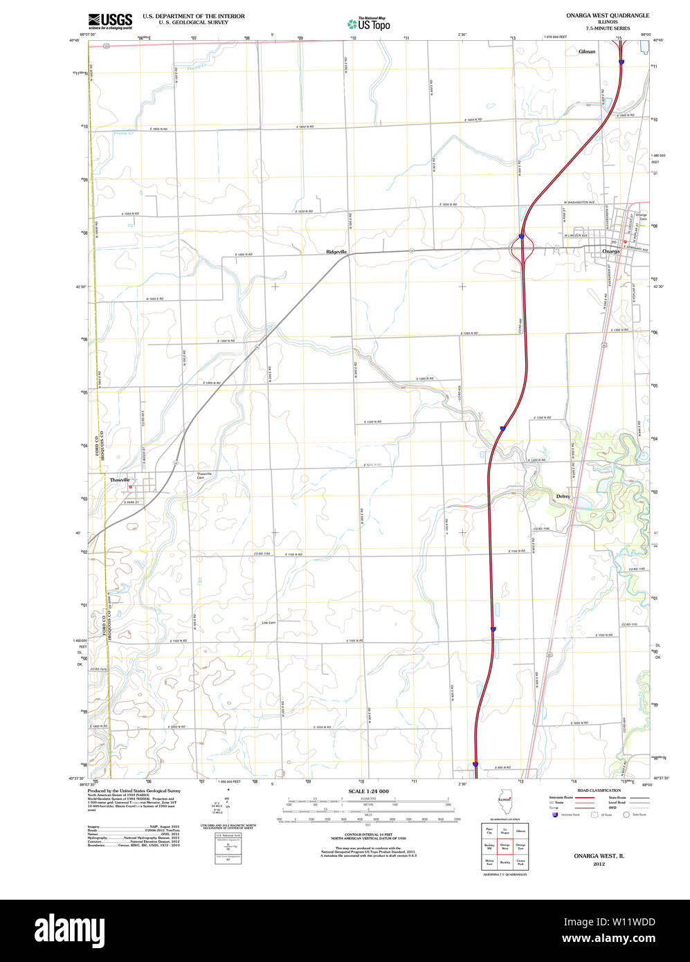 Onarga west hi-res stock photography and images - Alamy