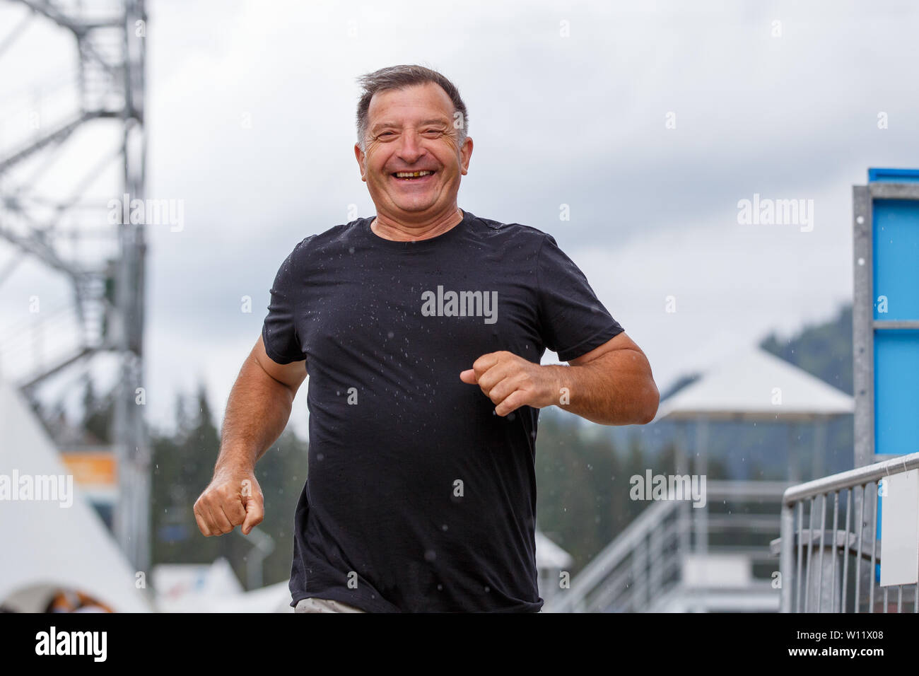 Man running towards camera hi-res stock photography and images - Alamy