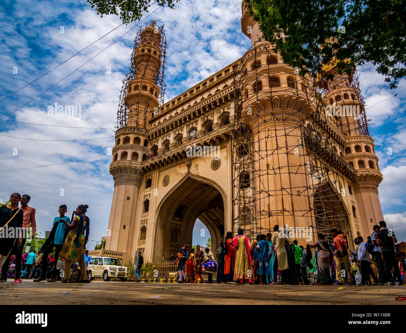 Hyderabad, India - June 17, 2019 : The Charminar, symbol of hyderabad ...