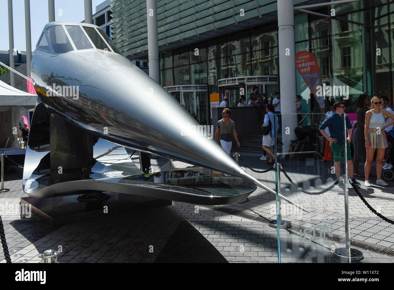 London, UK. 29 June 2019. "Icon" a sculpture by Sebastian Conran is on ...