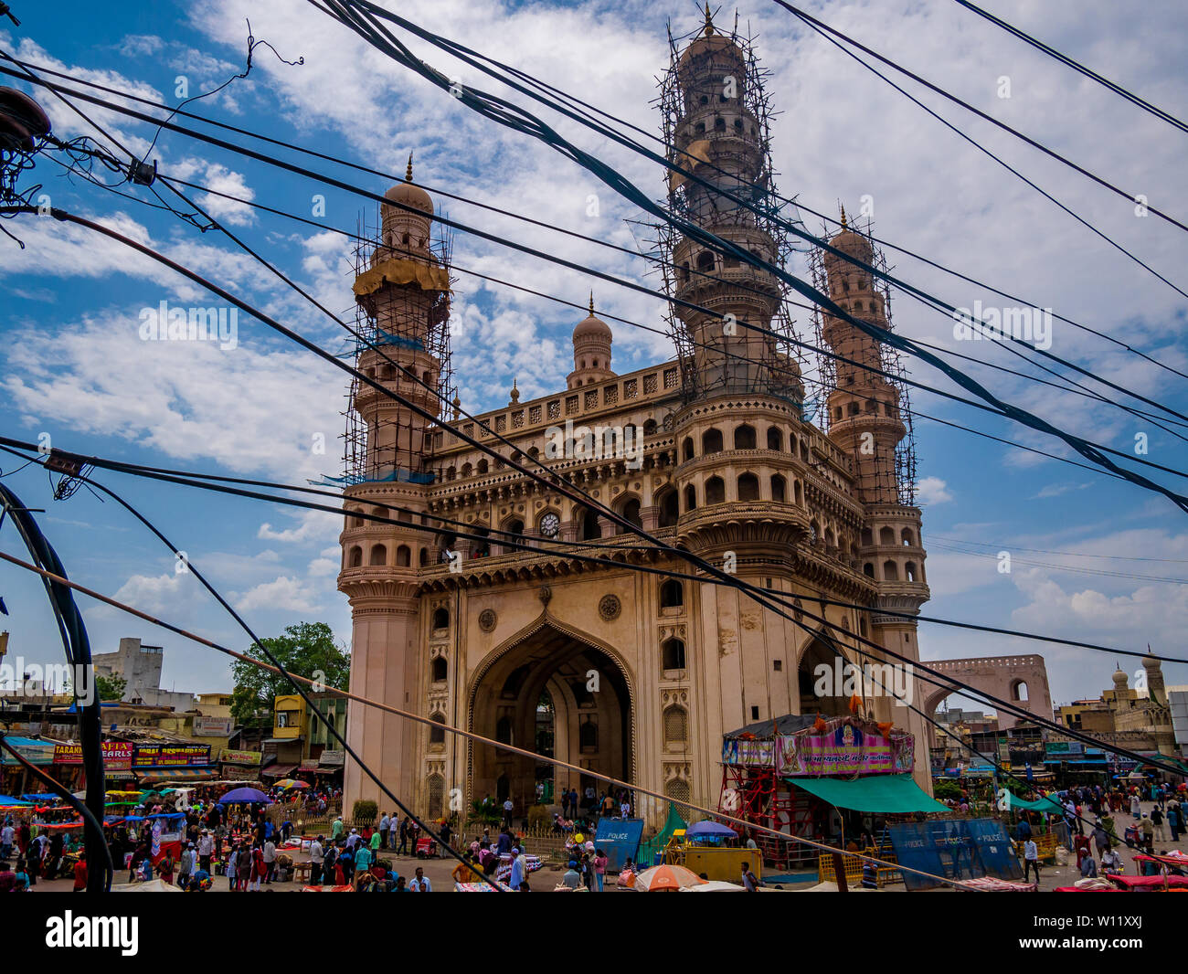 Charminar monument in hyderabad hi-res stock photography and images - Alamy