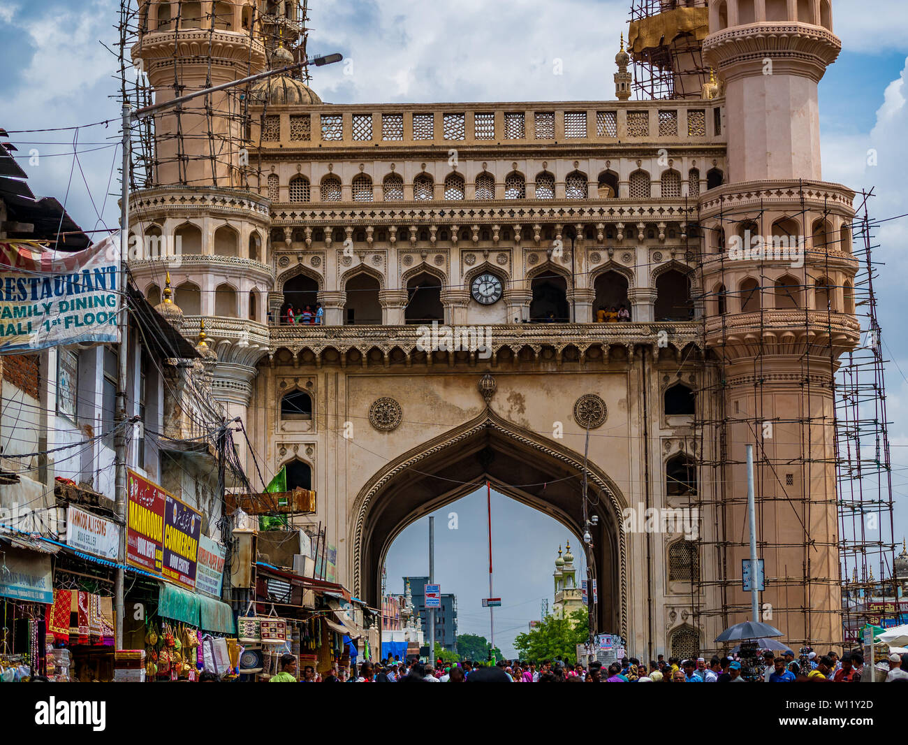 Hyderabad, India - June 17, 2019 : The Charminar, symbol of hyderabad ...