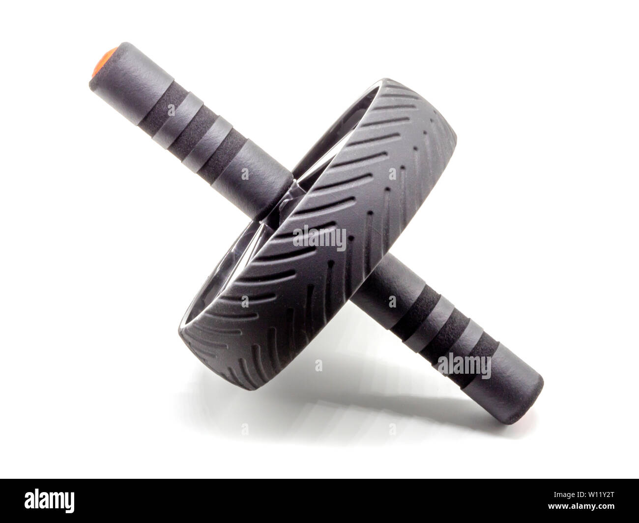 Ab Roller, Abdominal Roller Exercise Wheel isolated on white background ...