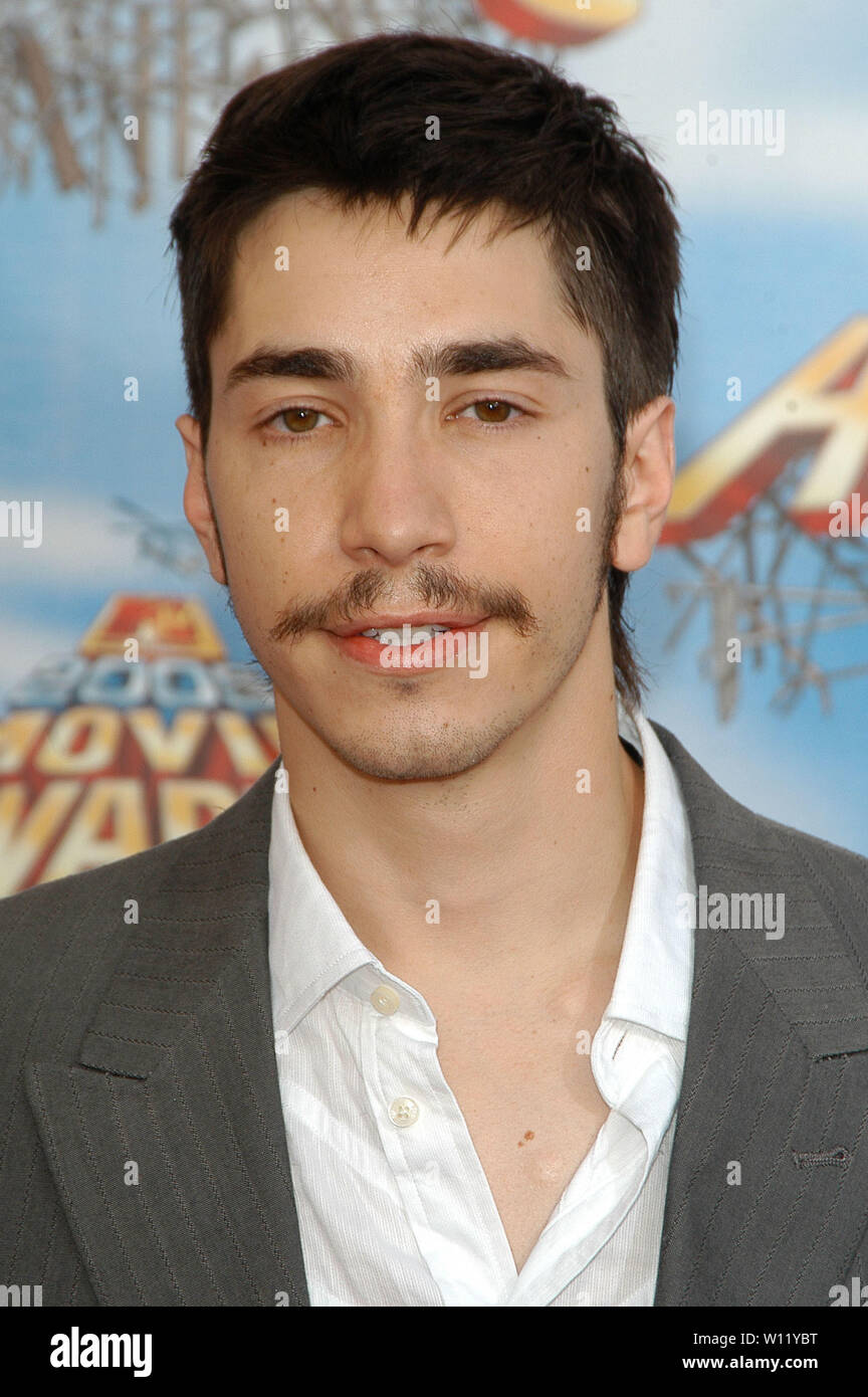 Justin Long at the 2005 MTV Movie Awards - Arrivals held at the Shrine ...