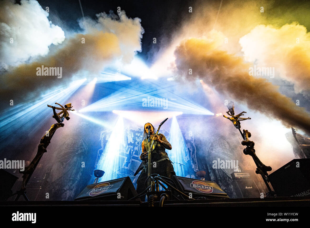 Copenhagen, Denmark - June 22nd, 2019. The Austrian death metal band ...