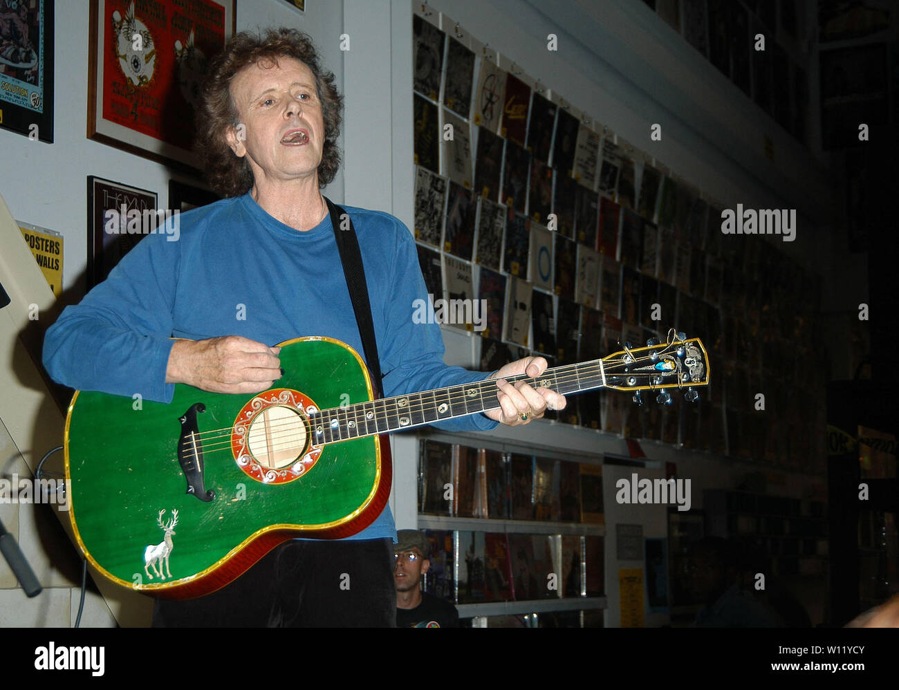 Donovan Leitch makes a special In-Store performance at the Amoeba Music ...