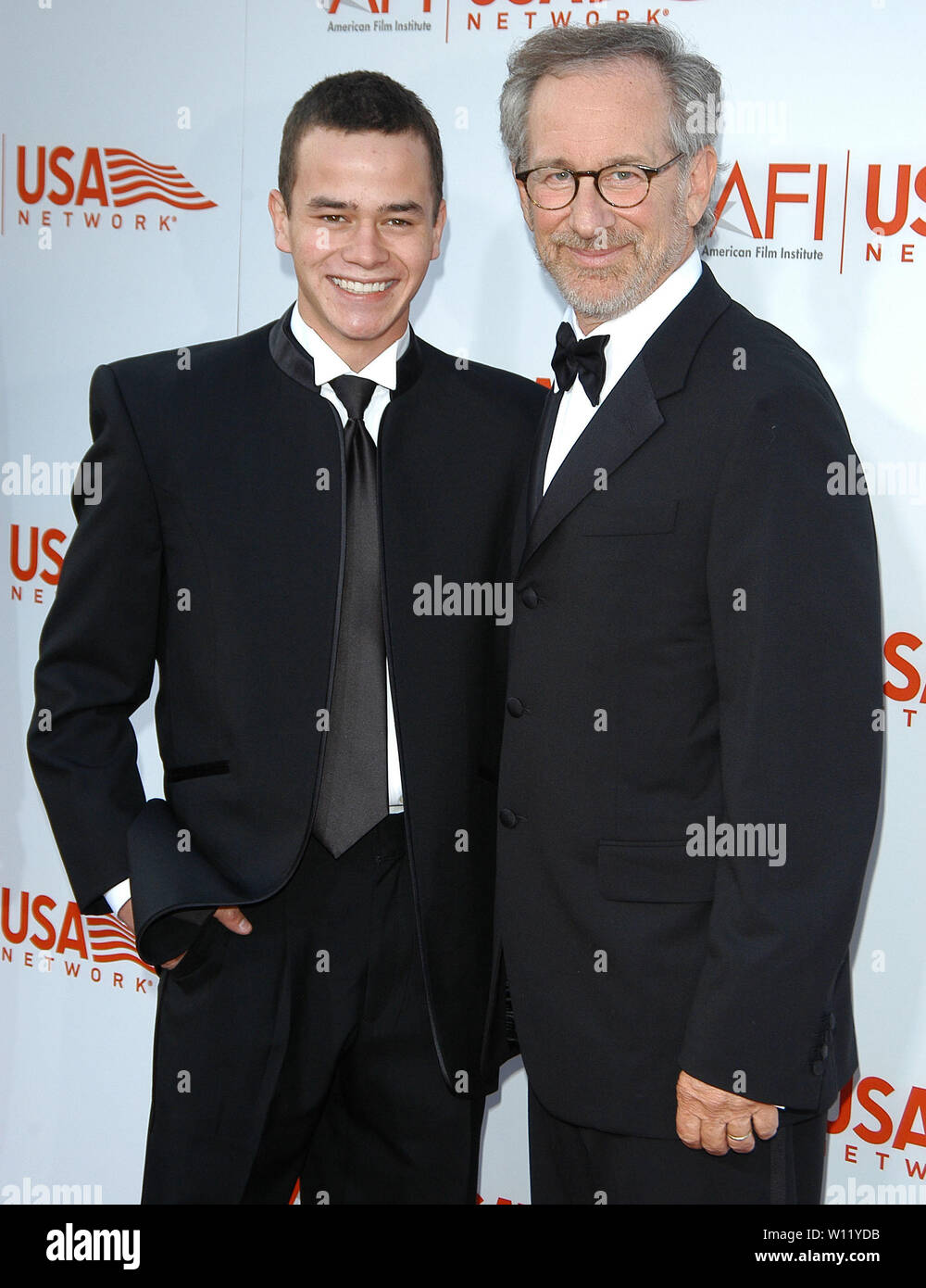 Daniel Logan and Steven Spielberg at The 33rd AFI Life Achievement ...