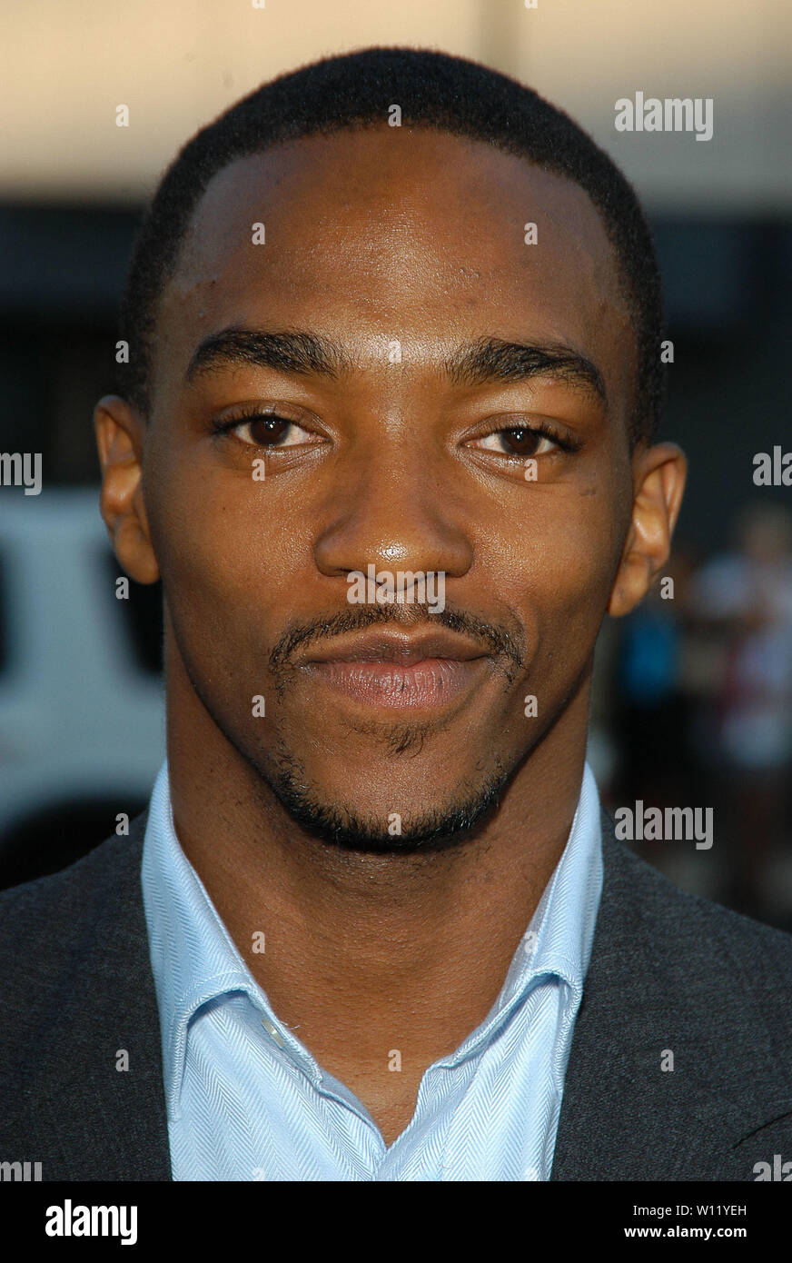 Anthony Mackie at the Los Angeles Premiere of "The Manchurian Candidate ...