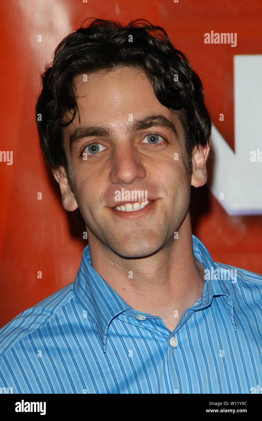 BJ Novak at the 2005 NBC Press Tour All-Star Event held at the Hard ...