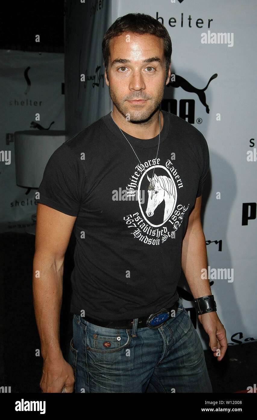 Jeremy Piven at the PUMA Bodywear Launch Party held at the Shelter ...