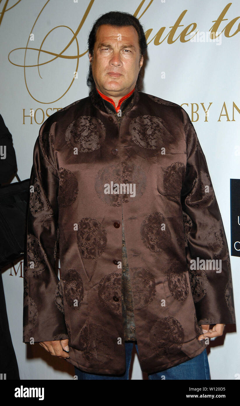 Steven Segal at the Morehouse College Gala Tribute to Fund the Ray ...