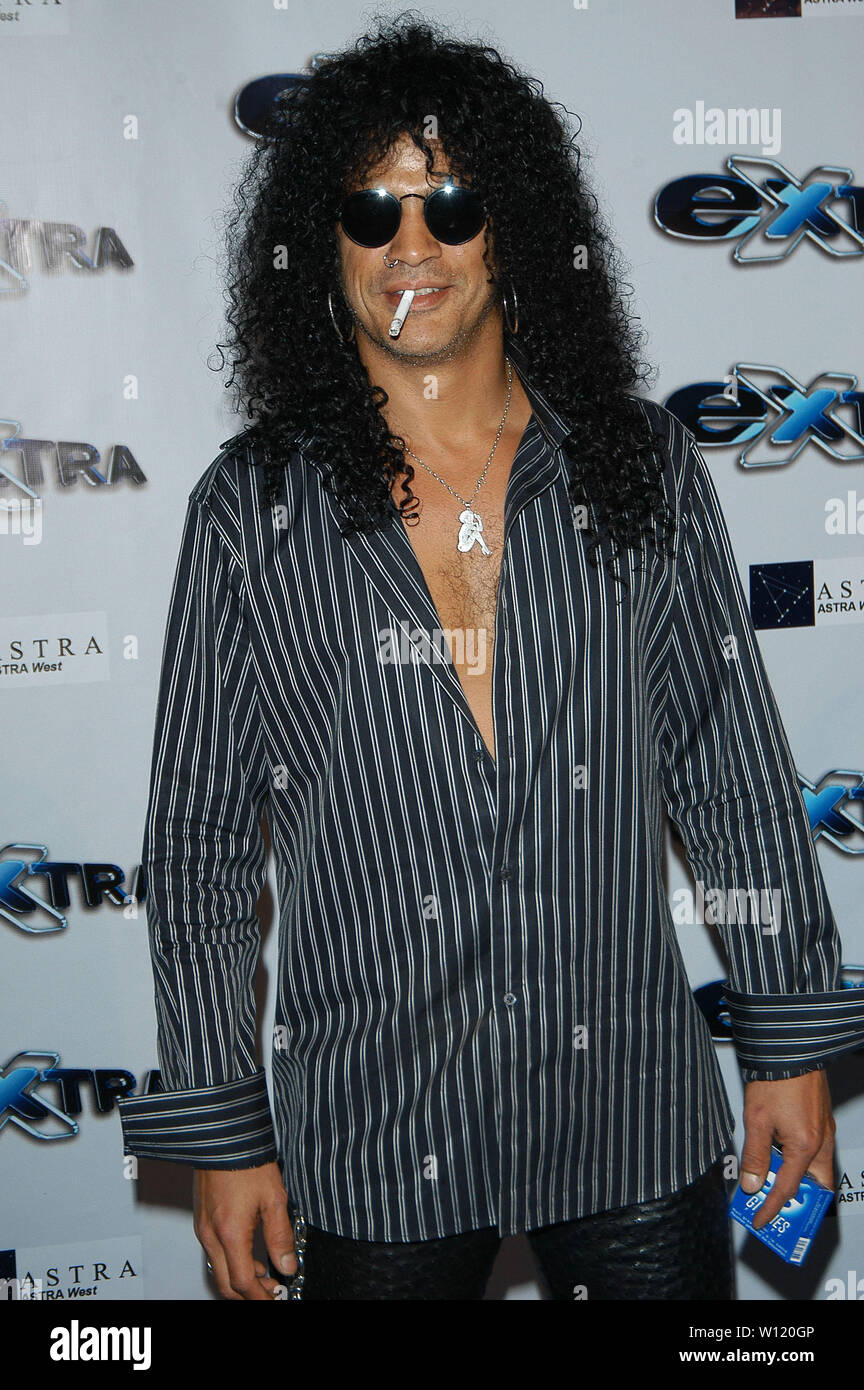 Slash at EXTRA's 11th Season Party held at The Lounge @ Astra Pacific ...