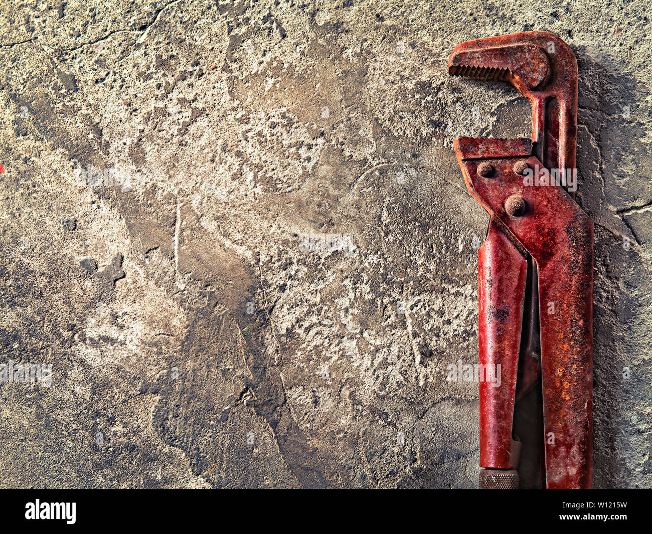 Vintage style wrench hi-res stock photography and images - Alamy