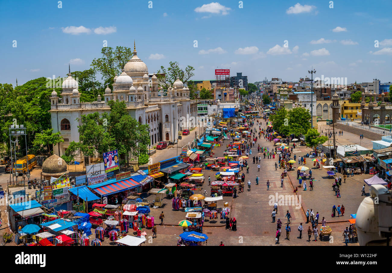 Hyderabad city view hi-res stock photography and images - Alamy