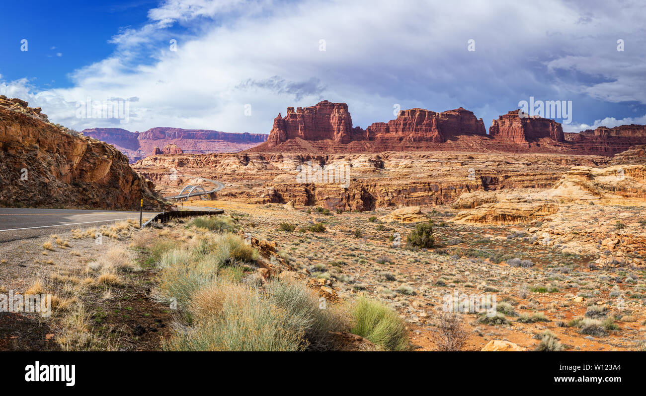 Utah highway 95 hi-res stock photography and images - Alamy