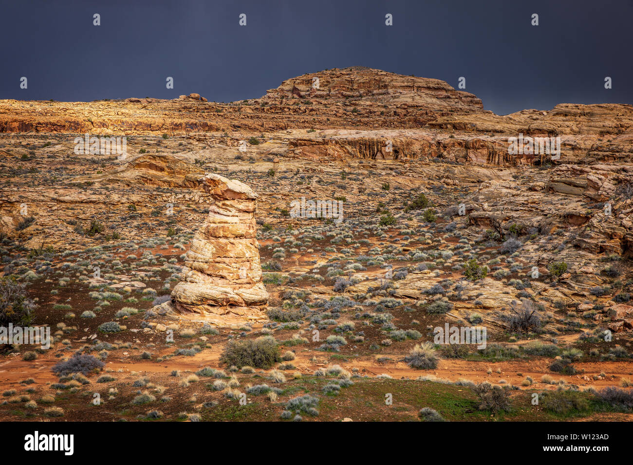 The Hite Crossing Bridge is an arch bridge that carries Utah State ...