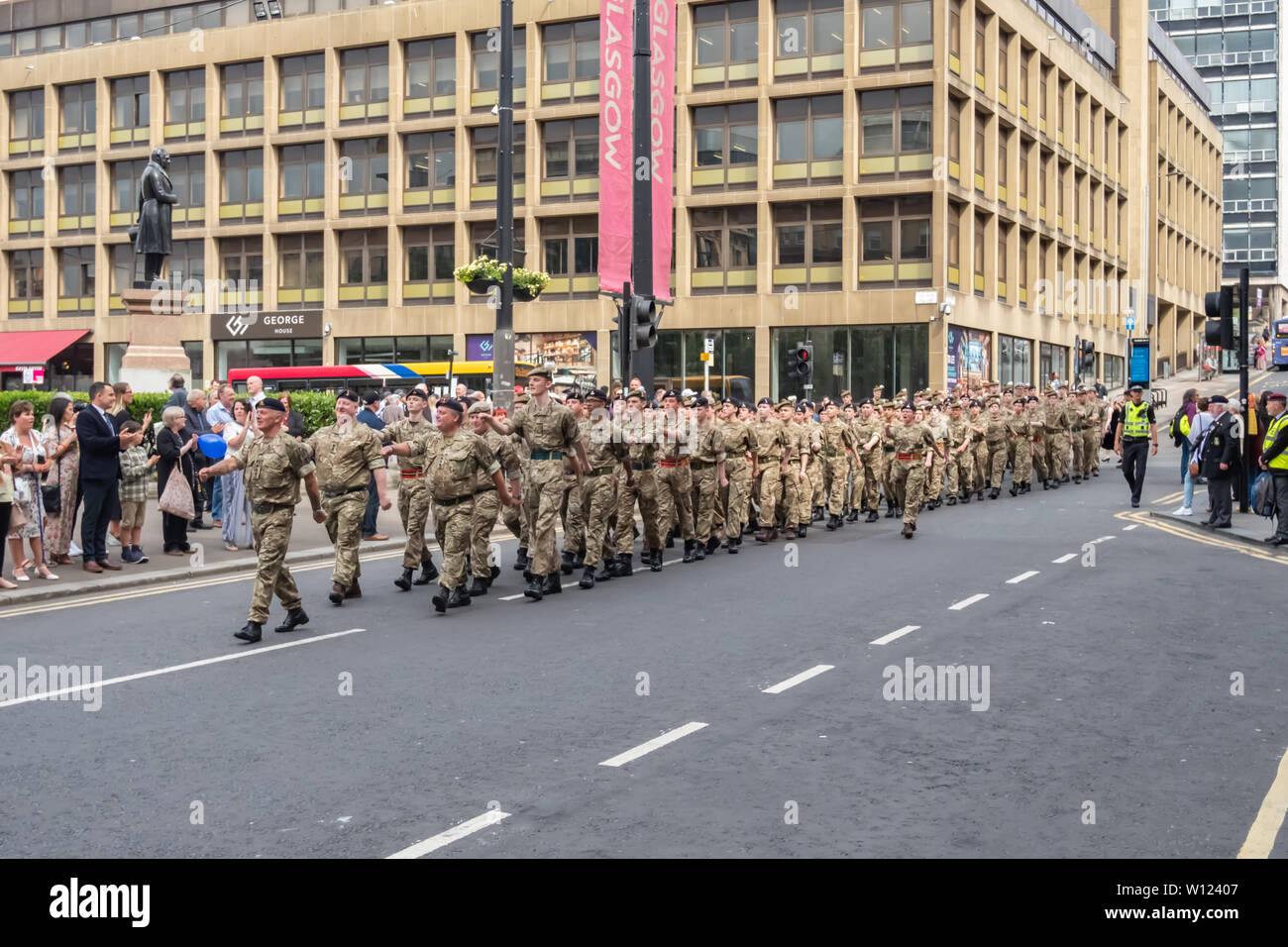 Glasgow, Scotland, UK. 29th June, 2019. A parade through the streets of ...