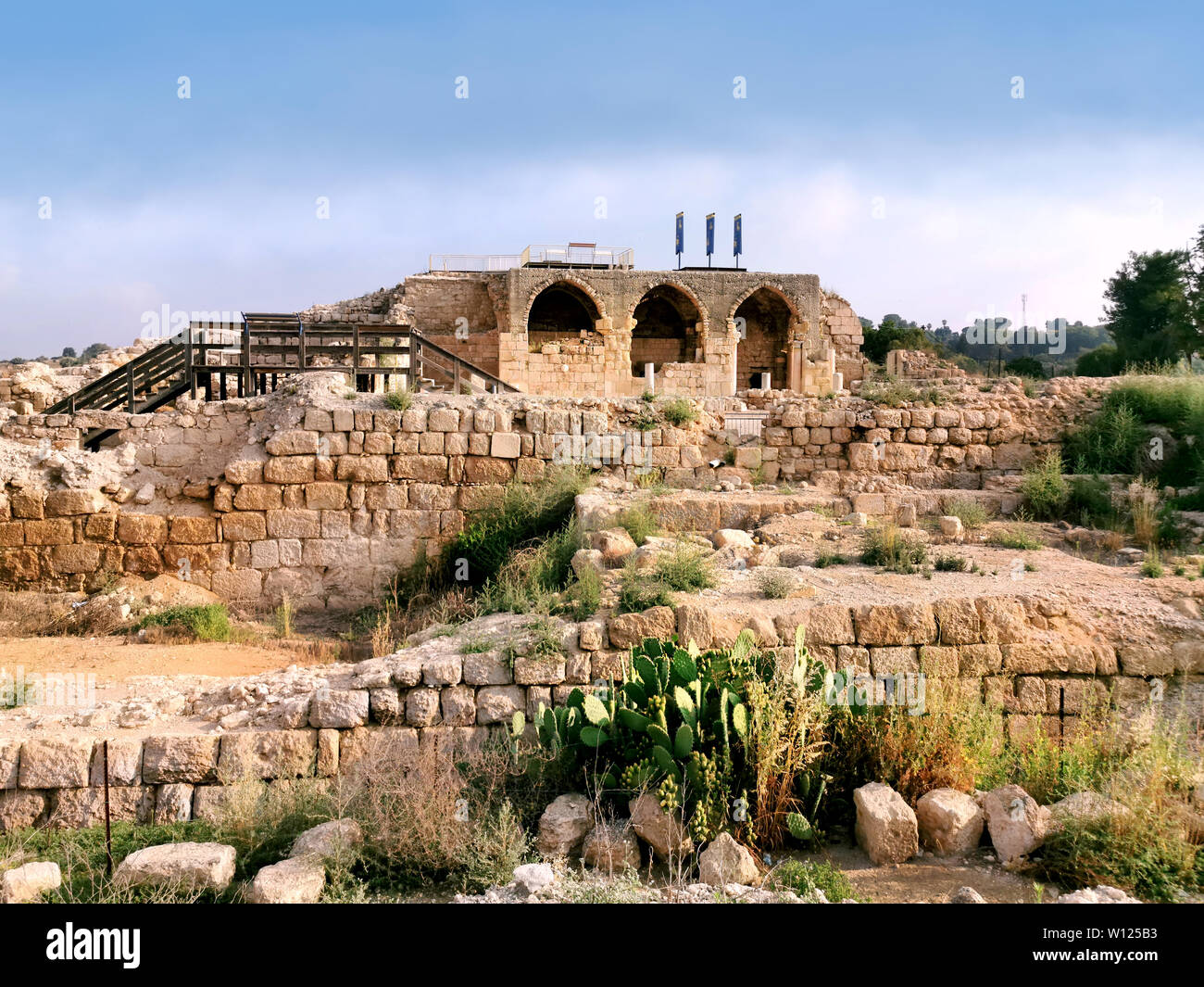 Byzantine Eleutheropolis. Ancient city in national park Beit Guvrin ...