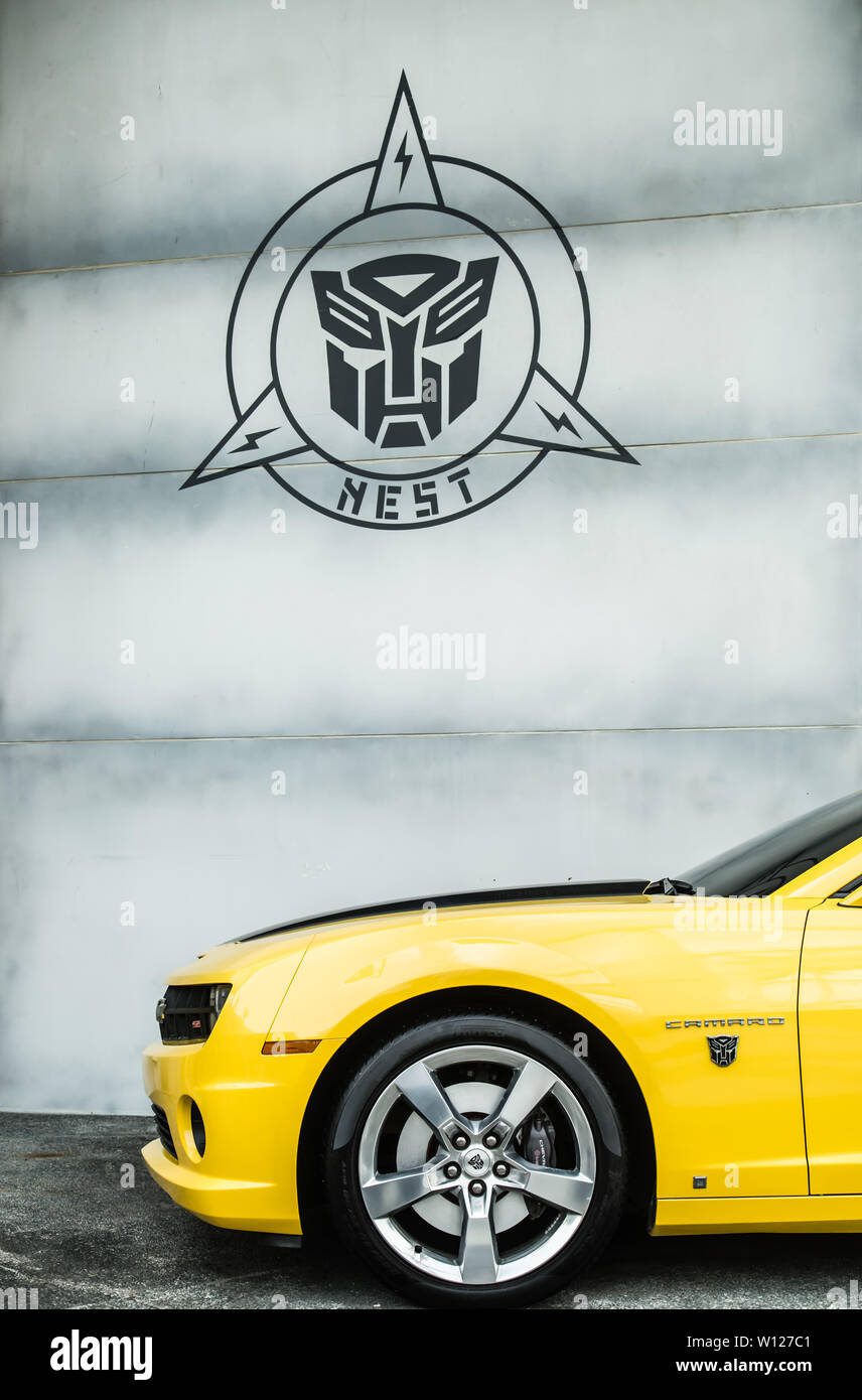 Yellow Transformer Logo