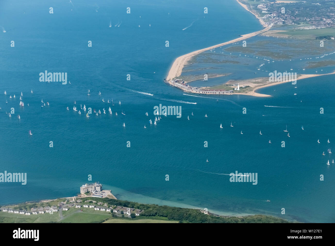 Solent western entrance hi-res stock photography and images - Alamy