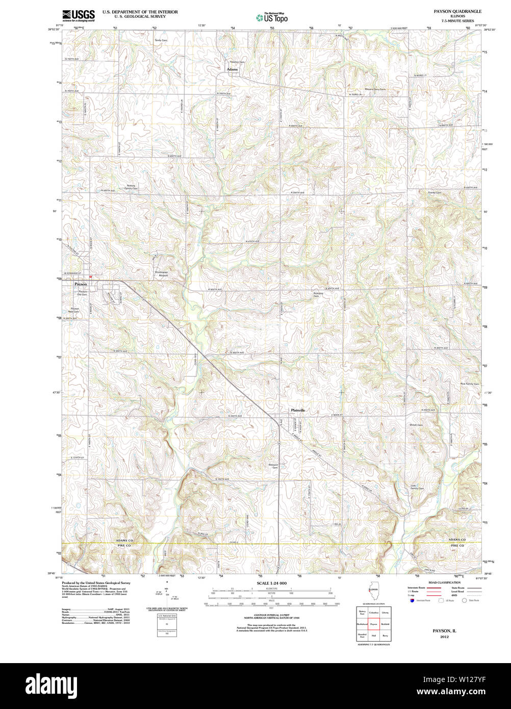 Map of payson hi-res stock photography and images - Alamy
