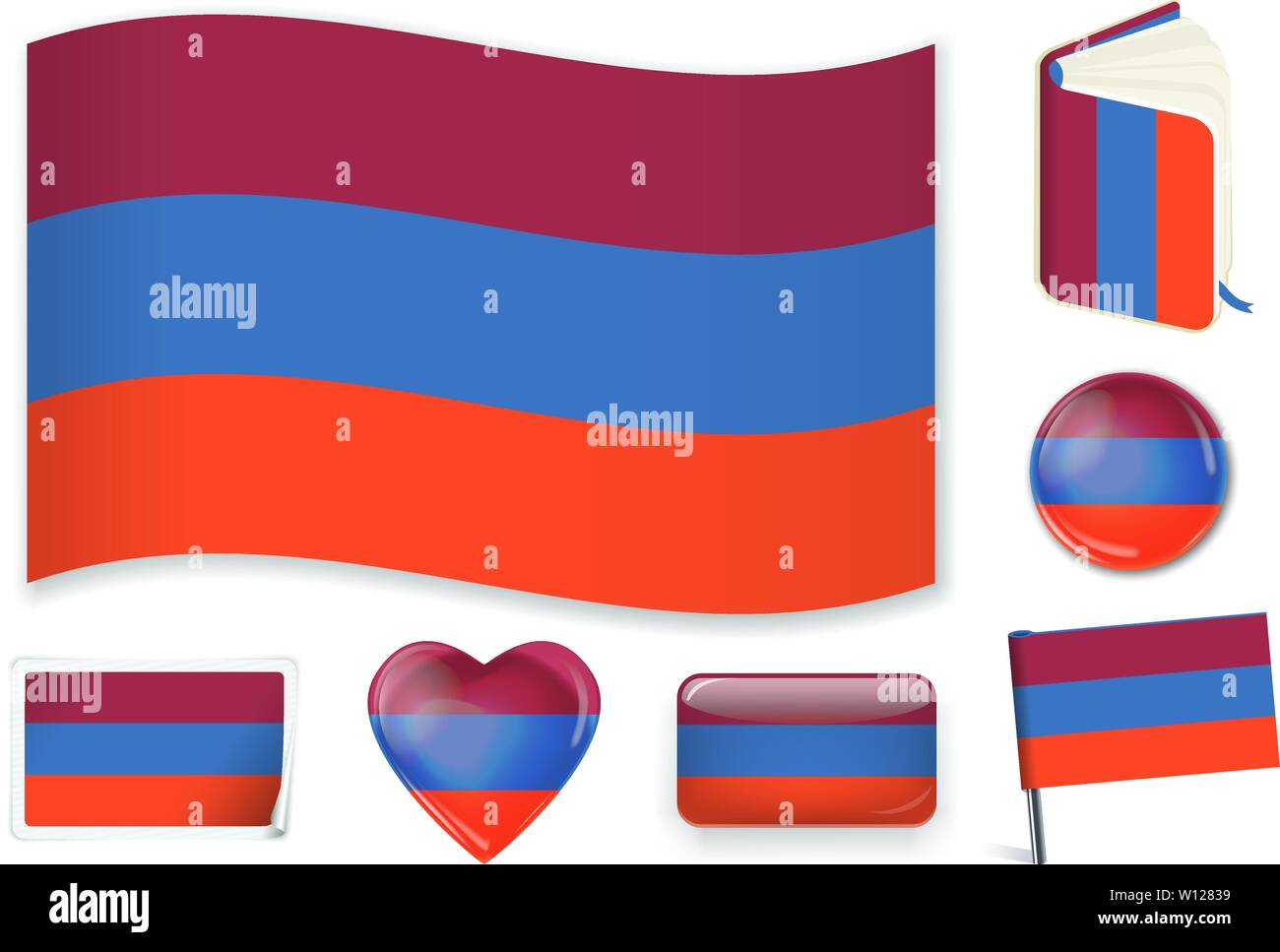 Armenia armenian flag Stock Vector Images - Alamy