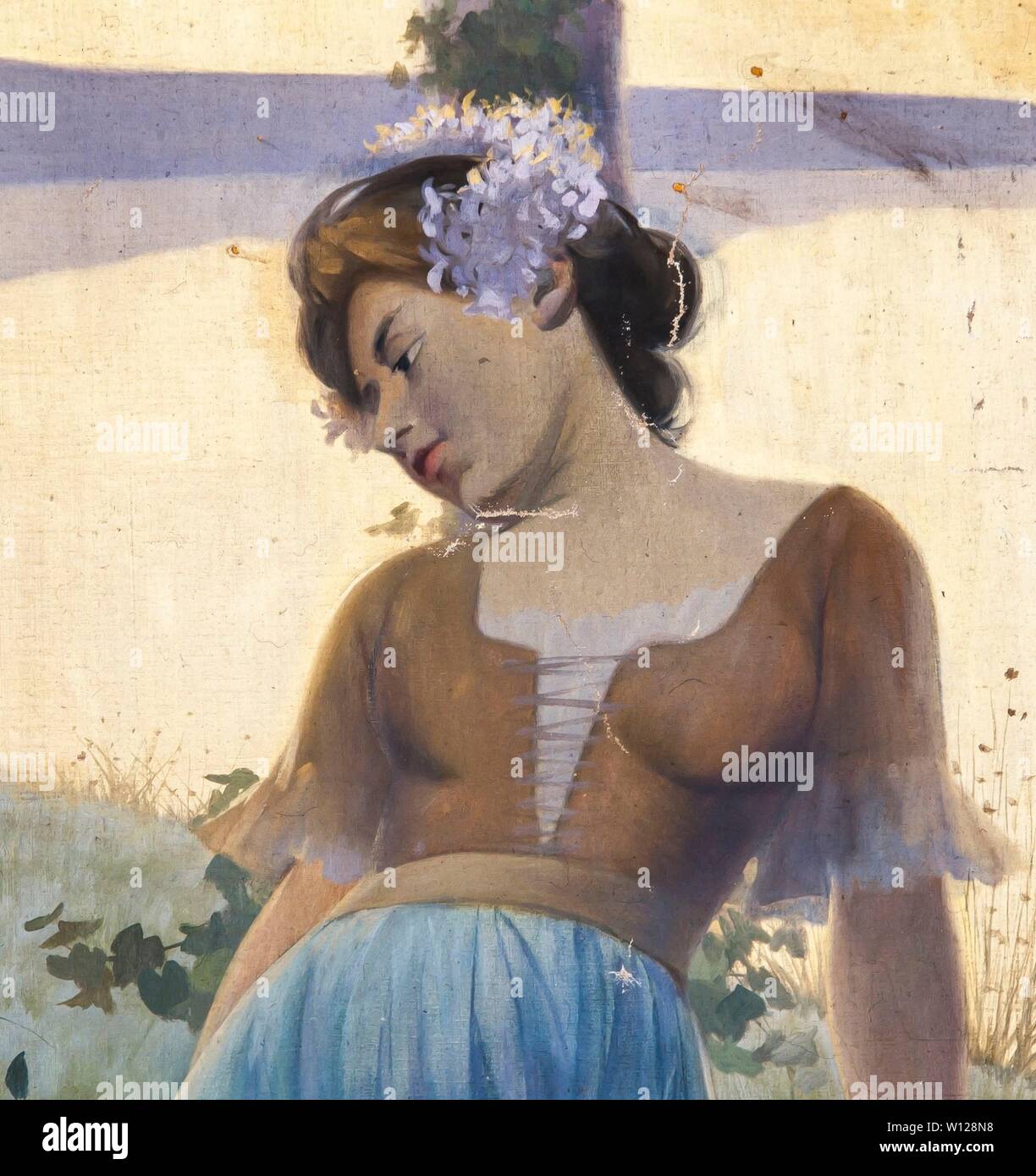 Alexandre de Riquer / Mural representing an allegory of agriculture ...