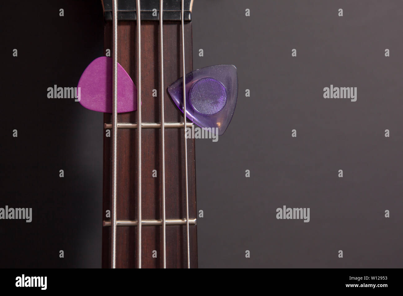 Bass guitar neck hi-res stock photography and images - Alamy