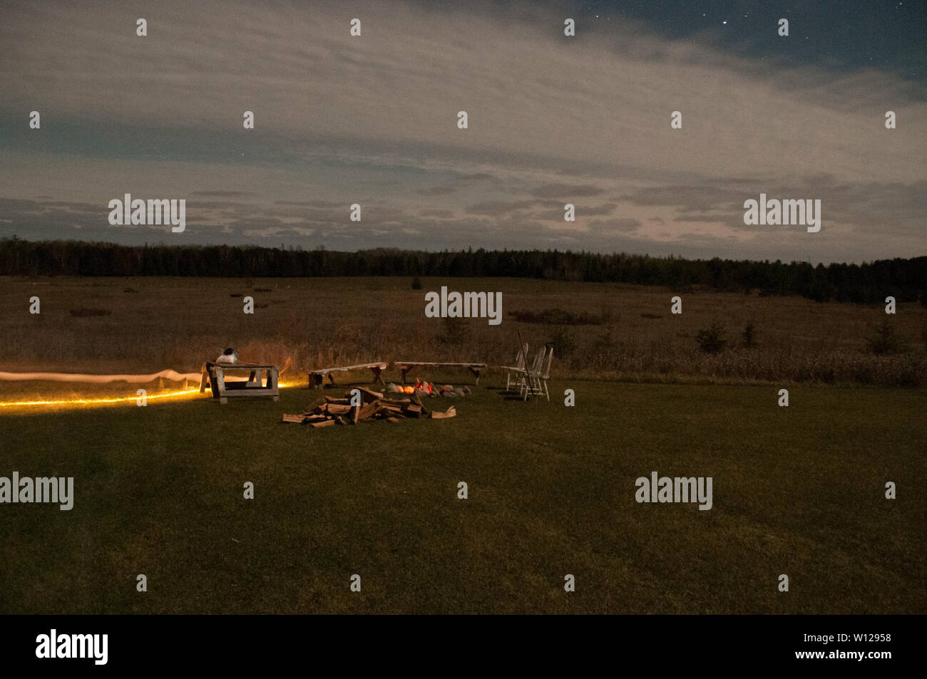 Long exposure bonfire hi-res stock photography and images - Alamy