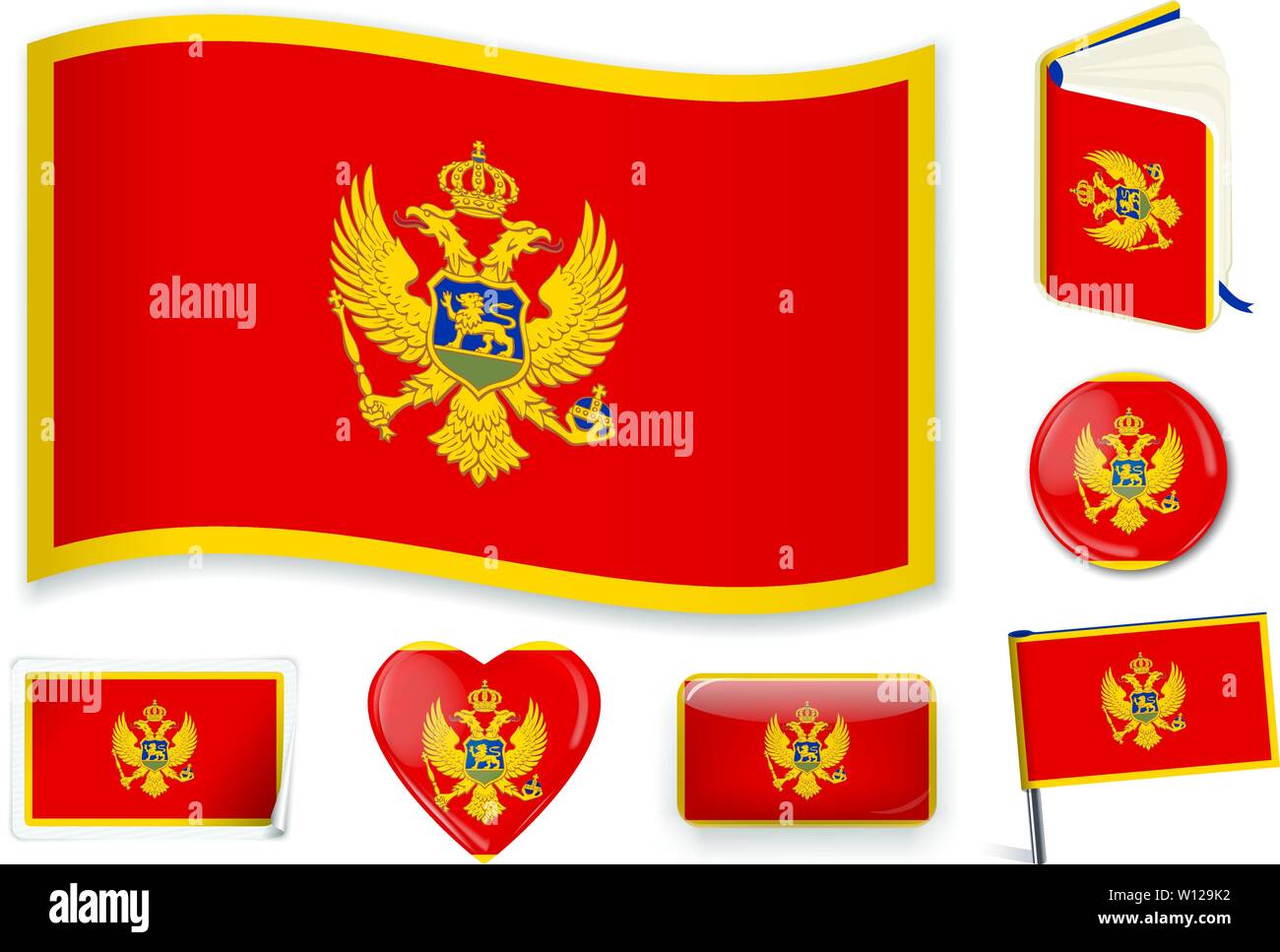 Montenegro Stock Vector Images - Alamy