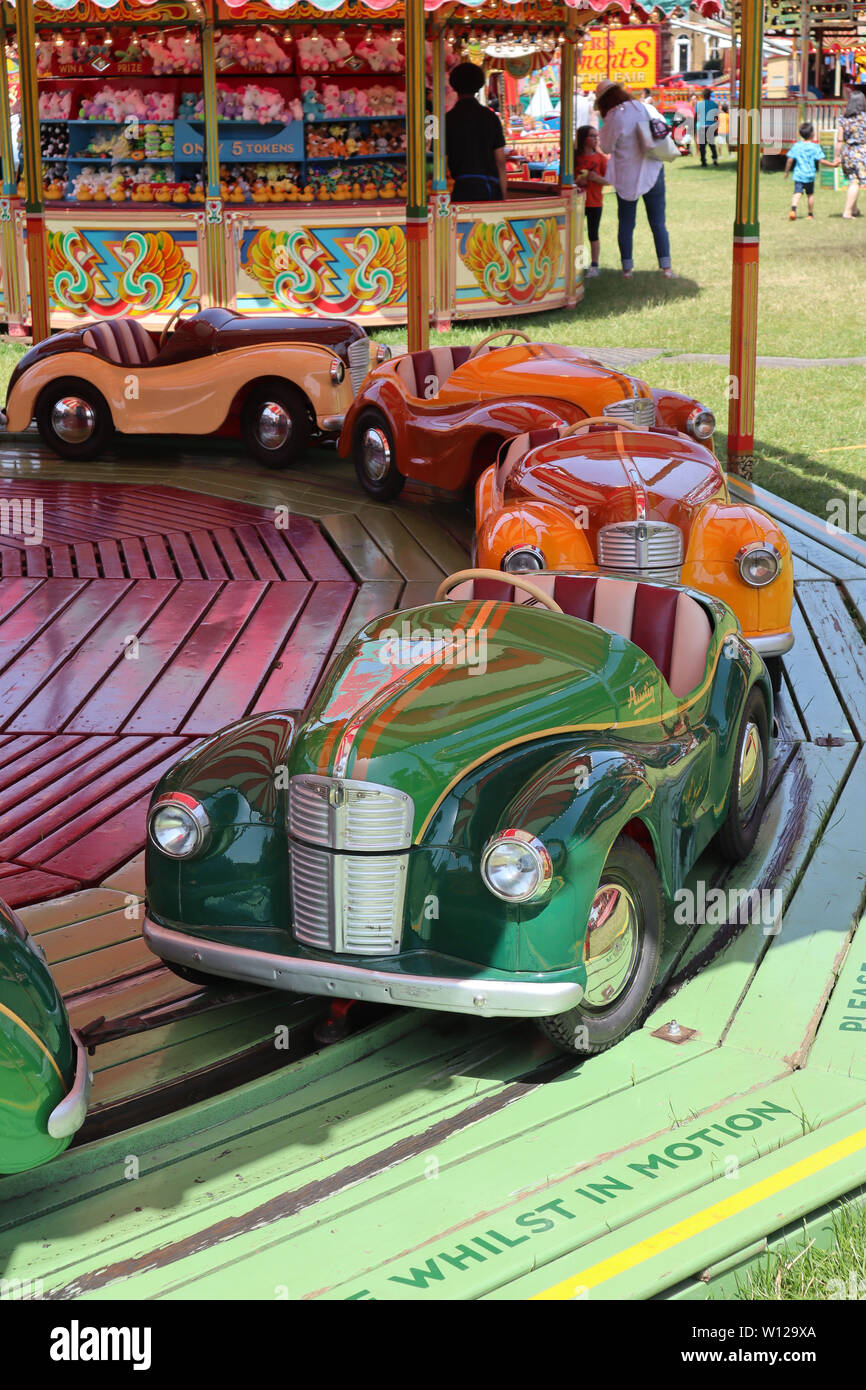 Austin Cars, Carters Steam Fair, Peckham Rye Common, London, UK, 29 ...