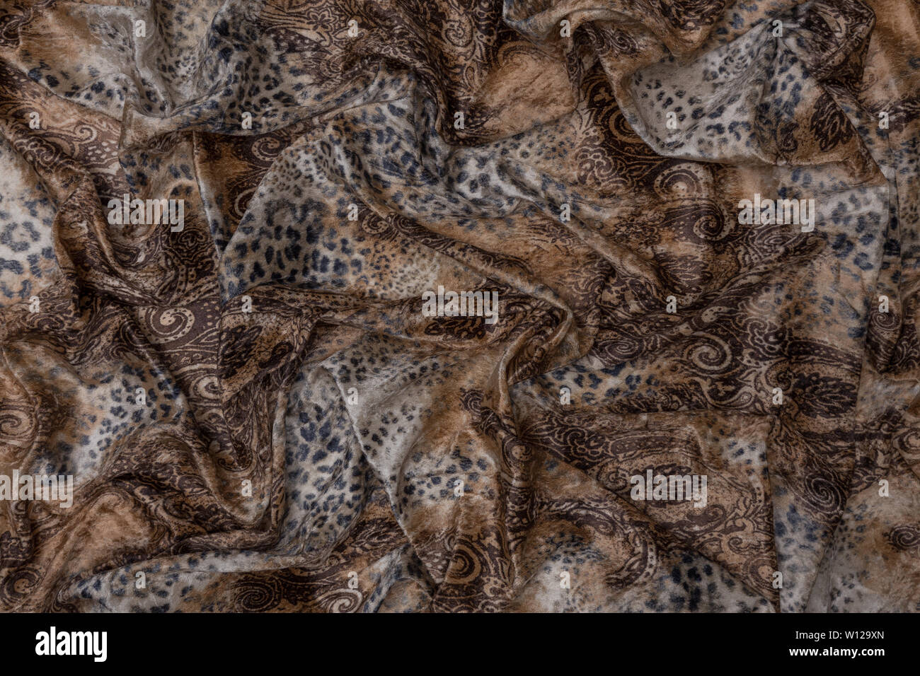 Beautiful colored fabric with textile texture background Stock Photo ...