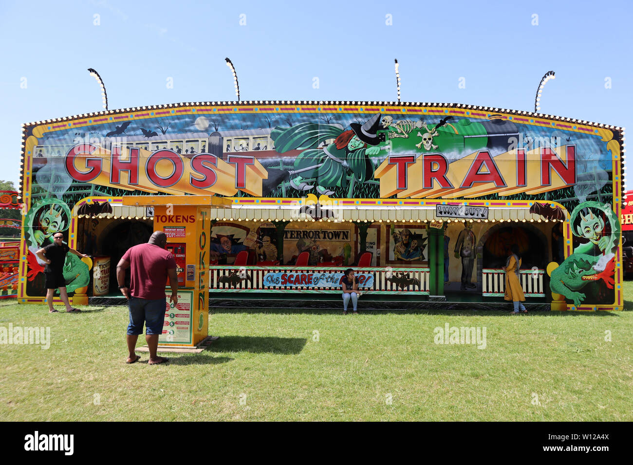 Carters steam fair ghost train hi-res stock photography and images - Alamy